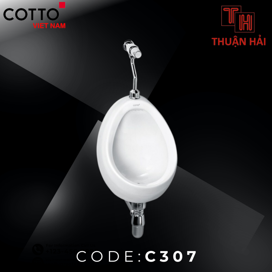 BỒN TIỂU NAM COTTO C307 VENUS